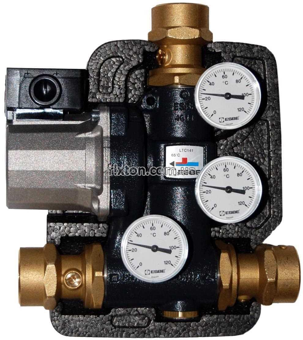 Термосмесительный узел Esbe LTC 141 G 1 1/4" 65С 50kWt купить в Украине ...